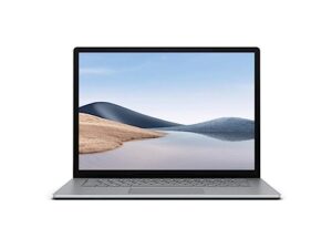 microsoft surface laptop 4 ryzen5 16gb ram 256gb ssd radeon graphics 13.5" pixelsense platinum (renewed)