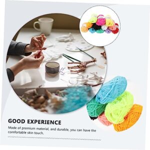 Wool Yarn 1 Set String Knitting Set Knitting String Knit Sets Knitting Kit Hand Knitting Yarn Woven Cloth Line Woolen Yarn Ball of Yarn Sweater Yarn Suite