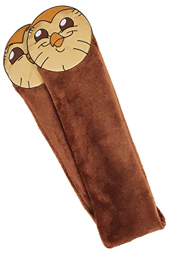 Duwseal TOH Hooty The Owl Scarf Flannel Scarf Cute Warm Shawl Luz Noceda Cosplay Owl Scarf for Kids Adult