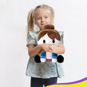 BOIYSY Blox Buddies Plush,7.8" Bacon Buddy Plushie Hair noob Plushie, Toys Guest Buddy Stuffed Doll Pillow for Fans