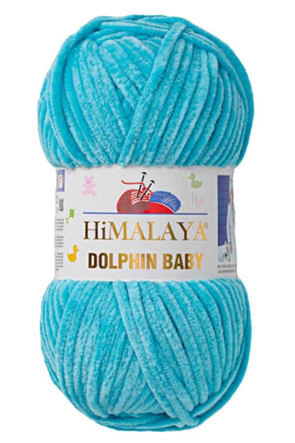 1 Pack/Skein Himalaya Dolphin Baby, Each Skein 100 Gr/3,5 oz, 120 mt/ 132 yd, Super Bulky Yarn, Blanket Yarn, Velvet Yarn, Knitting Yarn, Amigurumi Yarn, Baby Yarn 80315