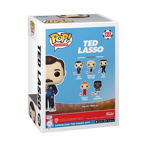 Funko Pop! TV: Ted Lasso - Ted Lasso Bundled with a Byron's Attic Protector