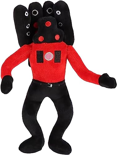 PERUKOYO Skibidi Toilet Toy Plush,Cameraman Plush,Speakerman Plush Toy Stuffed Animal Plushie,Fun and Whimsical Stuffed Figure Doll Gift for Game Fans Kids Children