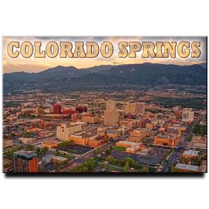 colorado springs fridge magnet colorado state refrigerator door photo magnet travel souvenir