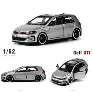 1/62 Scale Golf GTI 2017 Diecast Model Car Door Open