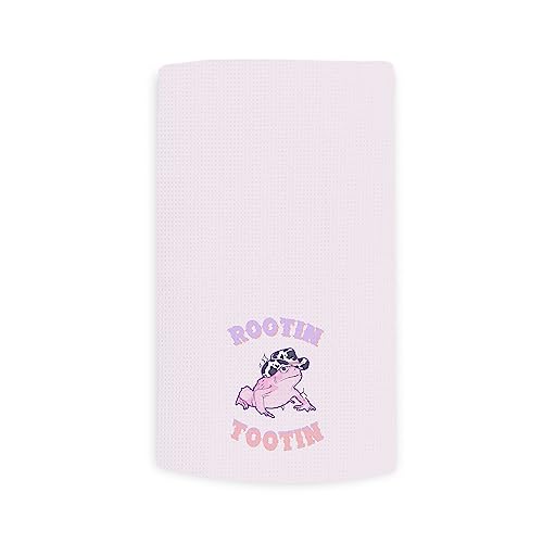 Western Cowboy Frog with Cow Print Hat Rootin Tootin Pink Preppy Kitchen Towels and Dishcloths 16×24 Inch,Wild West Hand Towel Dish Towel Tea Towel For Kitchen College Dorm Decor,Frog Lover Gifts