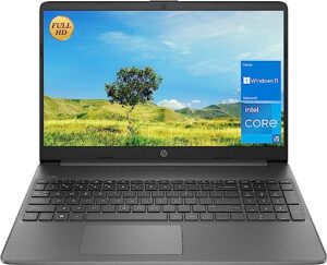 hp 15.6 fhd newest flagship business laptop, intel 4-core i3-1215u up to 4.4ghz (beat i5-1155g7), 16gb ram, 1tb nvme ssd, fast charge, numpad, bluetooth, wi-fi, hdmi, windows 11,w/gm accessory