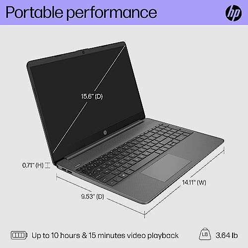 HP 15.6 FHD Newest Flagship Business Laptop, Intel 4-Core i3-1215U up to 4.4GHz (Beat i5-1155G7), 16GB RAM, 1TB NVMe SSD, Fast Charge, Numpad, Bluetooth, Wi-Fi, HDMI, Windows 11,w/GM Accessory