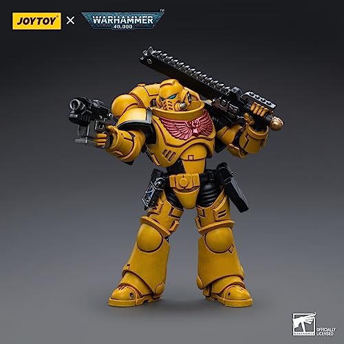 LEBOO Joytoy 1/18 Action Figures Warhammer 40K Joy Toy Mecha Model Toys Imperial Fists Intercessors