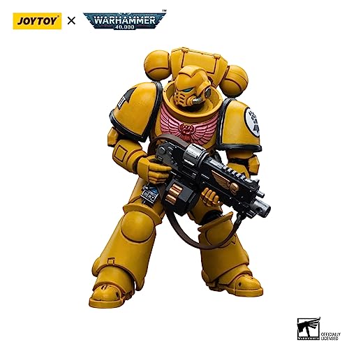 LEBOO Joytoy 1/18 Action Figures Warhammer 40K Joy Toy Mecha Model Toys Imperial Fists Intercessors