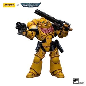 LEBOO Joytoy 1/18 Action Figures Warhammer 40K Joy Toy Mecha Model Toys Imperial Fists Intercessors