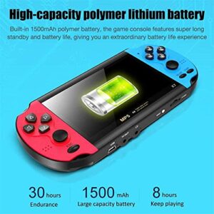 Handheld Game Console, Retro Game Console Built-in 10000+ Classic Games, 4.1-inch TFT LCD Screen, 10 Emulators, Handheld Emulator Console Support TV Output Video Music eBook