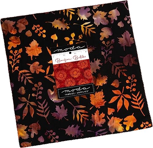 Bonfire Batiks Layer Cake®, 42-10" Precut Fabric Quilt Squares