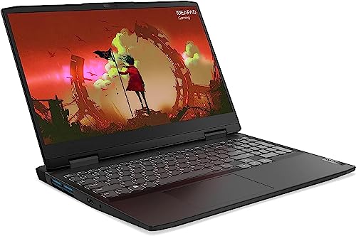 Lenovo IdeaPad Gaming 3 Laptop Computer, 15.6" FHD Display 120Hz, AMD Ryzen 5 6600H, NVIDIA GeForce RTX 3050, 32GB DDR5 RAM, 512GB SSD, WiFi 6, Essential Gaming Laptop, Win 11 Home,Bundle with JAWFOAL