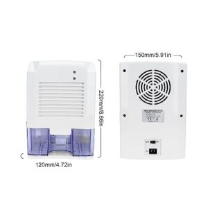 Small Portable Dehumidifier, Removes Moisture Humidity USB Air Dryer for Home Beedroom Household Humidity Control Device