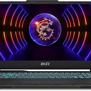 MSI Cyborg 15 15.6" FHD 144Hz Gaming Laptop - 13th Gen Intel Core i7-13620H 10-Core up to 4.90 GHz CPU, 32GB DDR5 RAM, 2TB NVMe SSD, GeForce RTX 4050 6GB, Wi-Fi 6 Gig+ Bluetooth 5.2, Windows 11 Pro