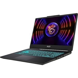 MSI Cyborg 15 15.6" FHD 144Hz Gaming Laptop - 13th Gen Intel Core i7-13620H 10-Core up to 4.90 GHz CPU, 32GB DDR5 RAM, 2TB NVMe SSD, GeForce RTX 4050 6GB, Wi-Fi 6 Gig+ Bluetooth 5.2, Windows 11 Pro