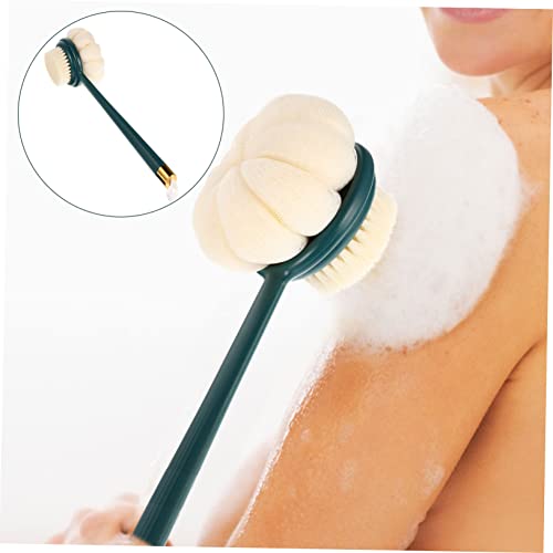 Healifty Long Handle Bath Brush Bath Scrubber for Body Loofah Sponge Body Wash Scrubber Dual- Sided Back Brush Back Scrub Brush Back Scrubber for Shower Nylon Dual-Sided Bath Brush Body