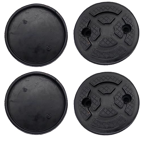 Universal Car Lift Jack Stand Rubber Pads 115mm Diameter Car Jack Rubber Pad Frame Protector Adapter Jacking Tool Accessories