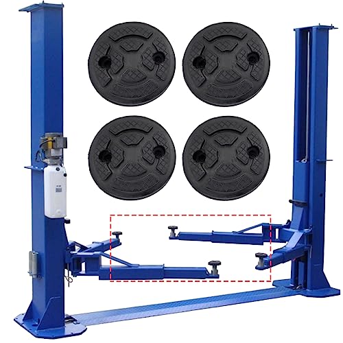 Universal Car Lift Jack Stand Rubber Pads 115mm Diameter Car Jack Rubber Pad Frame Protector Adapter Jacking Tool Accessories