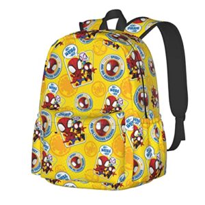 lvtfco spider cartoon backpack travel backpack superhero backpack bags for men women