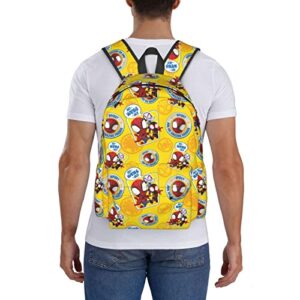 LVTFCO Spider Cartoon Backpack Travel Backpack Superhero Backpack Bags For Men Women