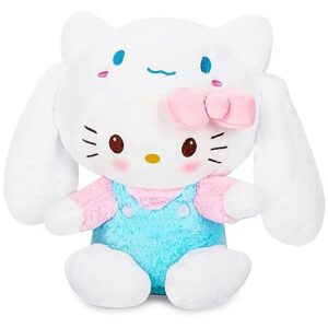 14 inch kitt cinnamon roll plush toys, lovely cartoon soft stuffed animals pillow doll, perfect anime plush figure toy, birthday party favor gift for girls boys kids anime fans