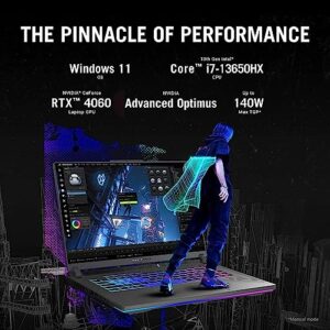 ASUS ROG Strix G16 Gaming Laptop 2023 Newest, 16" FHD 165Hz Display, Intel Core i7-13650HX Processor, NVIDIA GeForce RTX 4060, 64GB DDR5 RAM, 2TB SSD, Backlight Keyboard, Windows 11 Home