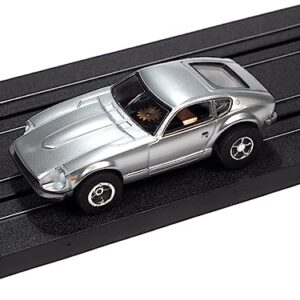 Auto World Xtraction 1973 Datsun 240Z Factory (Silver) HO Scale Slot Car