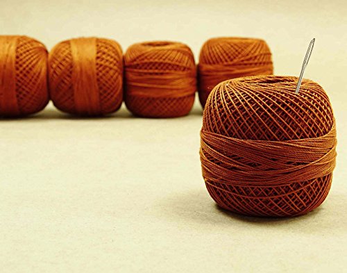 S2J Cotton Crochet Anchor Set of 10 Pcs Knitting Thread Tatting Yarn Embroidery Ball