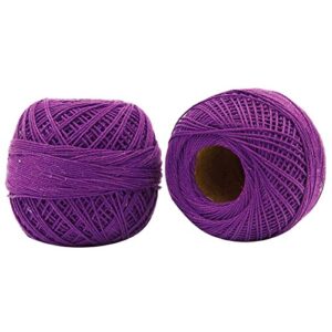 SJ2 Lot of 10 Pcs Anchor Cotton Crochet Embroidery Yarn Thread Knitting Tatting Ball