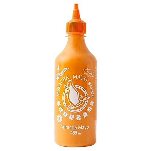 Flying Goose 15.3 oz Sweet Sriracha Sauce, Thailand Sriracha Sweet Chili Sauce, Gluten Free and Vegan, Mayo Flavor in Bottle, 15.3 fl.oz(455ml), Pack of 1