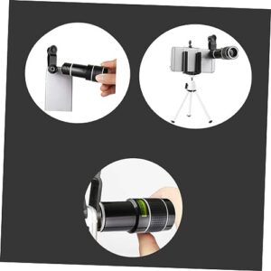 SWOOMEY Smart Phone celulares Smartphone cortinas inteligentes Clip-on Cell Phone Lens Phone fisheye Lens mobiles Telescope Lens Camera Lens Phone External Lens Set Suite telephoto Video