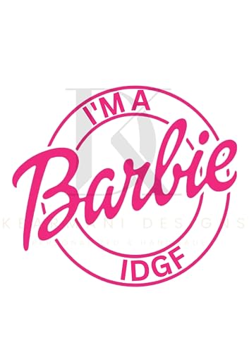 BAR-BIE Decal 5X5 Pink (I'm A IDGF)