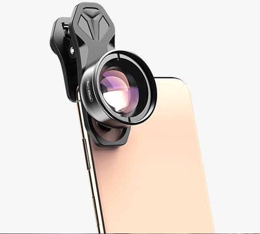 toyofmine Professional Macro Photography Lens for Smartphone, Macro Lenses for iPhone, Samsung, Galaxy, Oneplus, Android Phone(Fits for Almost All Phone), Cell Phone Macro Lens Attachment for iPhone