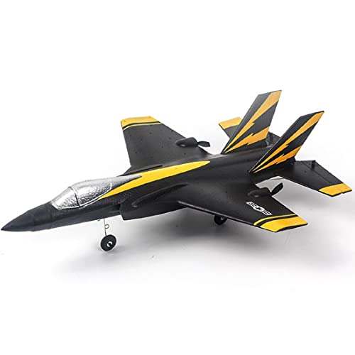 DECI RC Airplane Model, F35 2.4G 4CH RC Fighter Airplane Model, Boys Electric Aircraft Model, Catapult Aeroplane Toys, Flying Toys for Kids Adults (RTF Version)