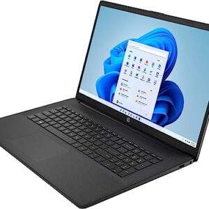 HP Laptop 17 17.3" FHD (1920 x 1080) Laptop Computer - AMD Ryzen 7 7730U 8-Core up to 4.50 GHz Processor, 64GB DDR4 RAM, 256GB NVMe SSD, AMD Radeon Graphics, Windows 11 Pro, Black