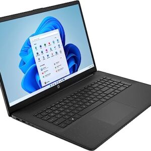 HP Laptop 17 17.3" FHD (1920 x 1080) Laptop Computer - AMD Ryzen 7 7730U 8-Core up to 4.50 GHz Processor, 64GB DDR4 RAM, 256GB NVMe SSD, AMD Radeon Graphics, Windows 11 Pro, Black