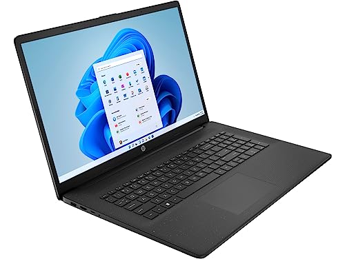 HP Laptop 17 17.3" FHD (1920 x 1080) Laptop Computer - AMD Ryzen 7 7730U 8-Core up to 4.50 GHz Processor, 64GB DDR4 RAM, 256GB NVMe SSD, AMD Radeon Graphics, Windows 11 Pro, Black