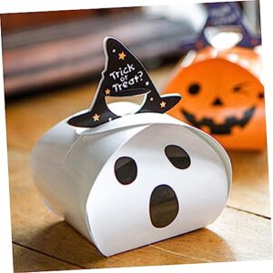 Garneck halloween Decorations halloween candy holder cake decorating Halloween Tote Bags Pumpkin Candy Bags popcorn containers Birthday mini cookie containers the witch 10 pcs Box