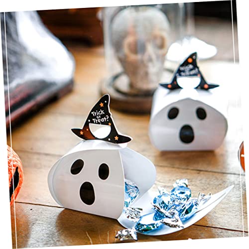 Garneck halloween Decorations halloween candy holder cake decorating Halloween Tote Bags Pumpkin Candy Bags popcorn containers Birthday mini cookie containers the witch 10 pcs Box