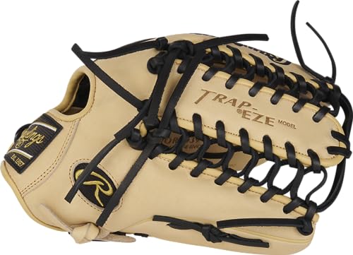 Rawlings | HEART OF THE HIDE R2G Baseball Glove | Right Hand Throw | 12.75" - Trap-Eze Web | Camel/Croc