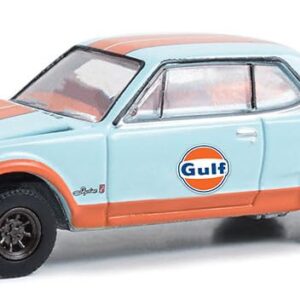 Greenlight 41135-C Gulf Oil Special Edition Series 1-1971 Skyline GT-R 1/64 Scale