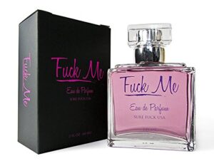 fck me perfume 2oz women's sensual spray eau de parfum sexy stocking stuffer perfect valentines day gift.