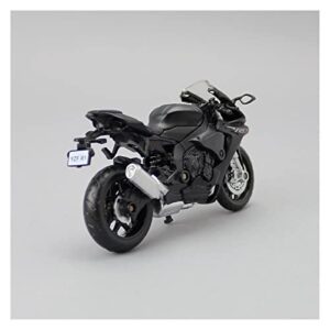 SQFZLL Die Cast Motorcycle Model 1/18 Alloy YZFR1 Die Casting Motorcycle Model Model Car Collection Automobile Shock Absorber Off-Road for Friends