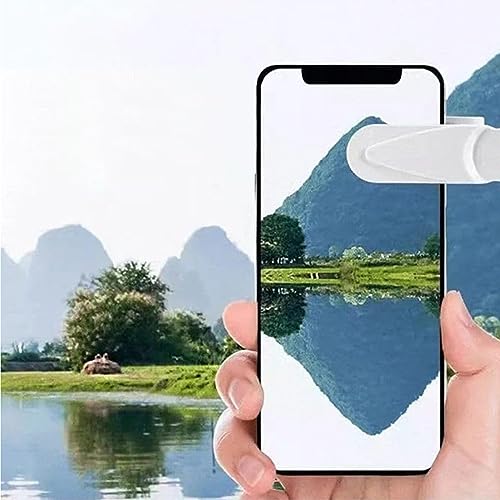 Smartphone Camera Mirror Reflection Clip Kit, Stereoscopic Shadow Horizontal and Vertical Shot Mobile Phone Reflection Shooting Clip Lens Universal, Suitable for Travel and Easy to Carry