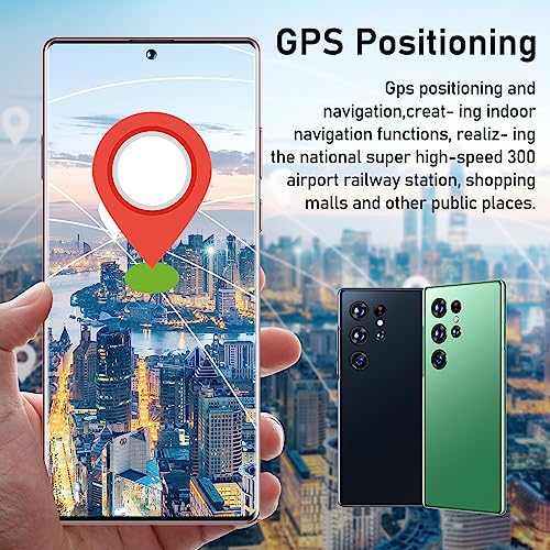 4G Unlocked Smartphone, 6.6in 8GB 256GB 512GB ROM Dual SIM Factory Unlocked Android Cell Phone, 8 Core for Android 12 Face Unlock Slim Mobile Phone with Pen, 8MP 24MP Dual Cam