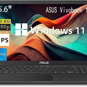 ASUS 2023 Newest Vivobook, 15.6" FHD IPS Thin and Light Laptop, Intel 4-Core i5-1135G7 (Up to 4.2 GHz, Beat i7-1185G7E), 16GB RAM, 512GB SSD, Iris Xe Graphics, Webcam, Bluetooth, WiFi, Win 11 Home