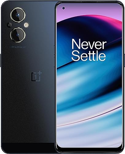 OnePlus Nord N20 5G | Android Smart Phone | 6.43" AMOLED Display| 6+128GB | T-Mobile Unlocked | 4500 mAh Battery | 33W Fast Charging | Blue Smoke