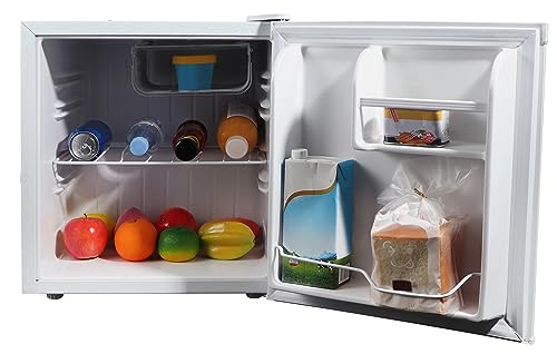 Emerson 1.6 Cu. Ft. Compact Refrigerator ENERGY STAR Fridge: Eco-Friendly Cooling, Ample Storage, Customized Temperature Control, and Versatile Placement for Convenience and Savings,White